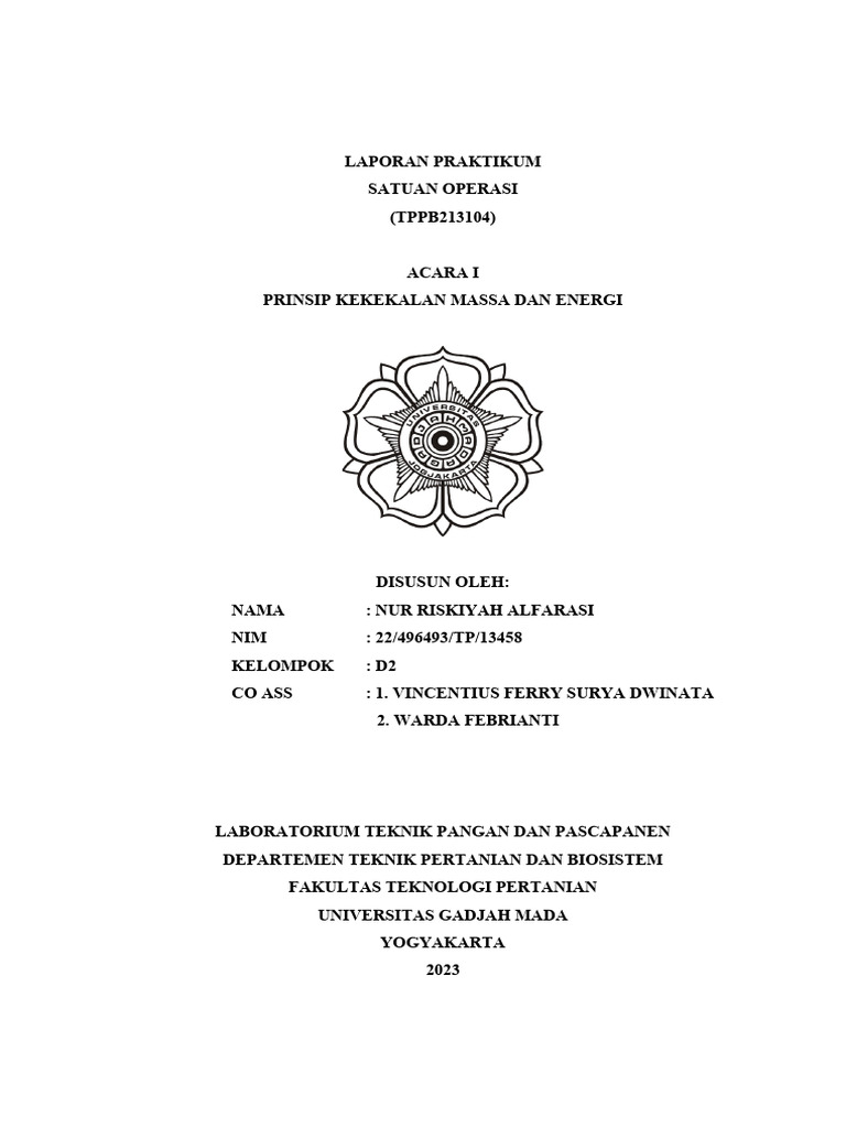 Laporan Praktikum Satop Acara 1 | PDF | Metode & Bahan Ajar | Teknologi & Rekayasa