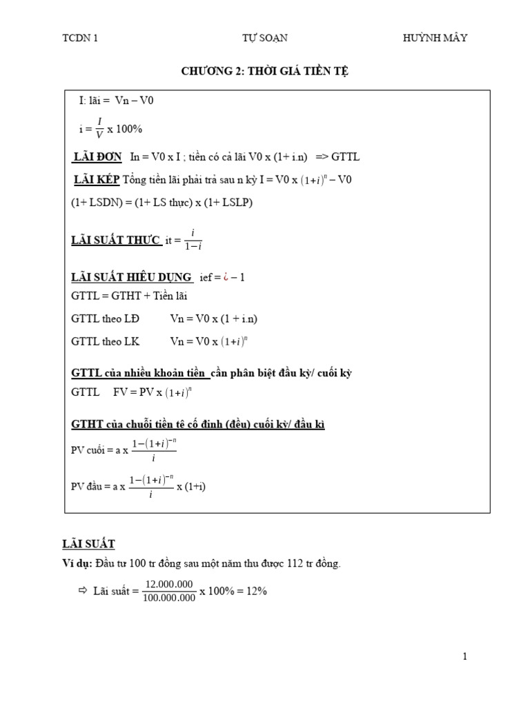 BT TCDN Trong GT | PDF