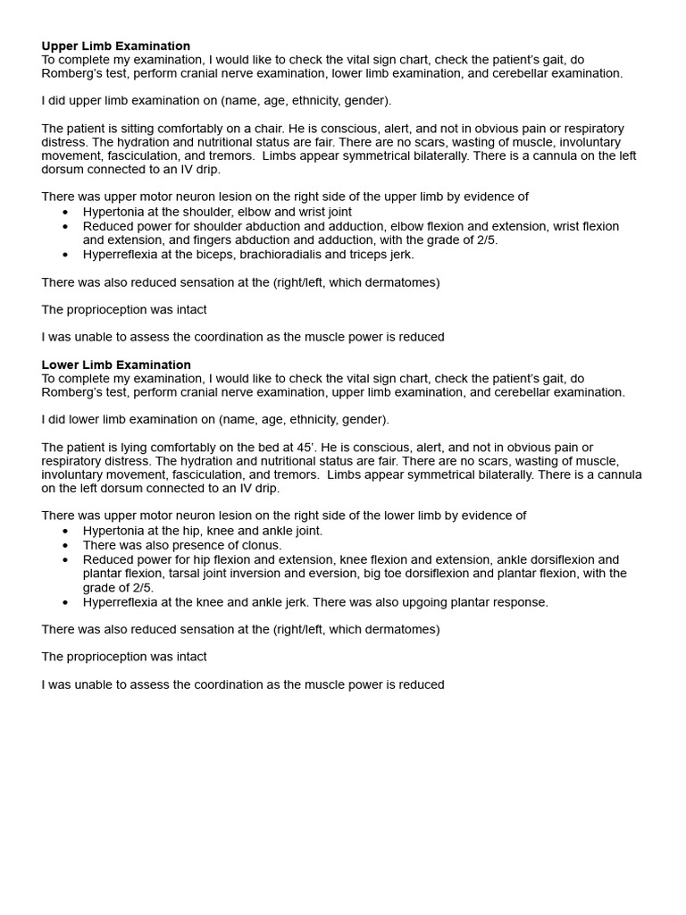 Notes SC Neurology | PDF | Anatomical Terms Of Motion | Human Leg