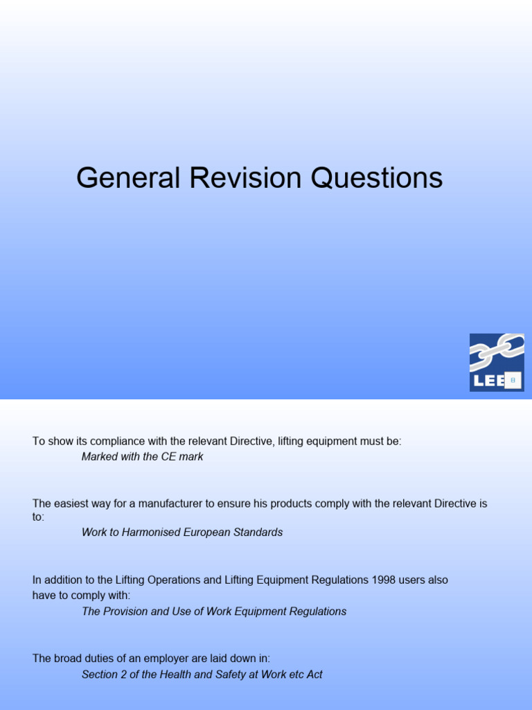 LEEA - Part 1 Revision Questions | PDF | Deformation (Engineering ...
