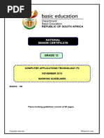 Grade 12 CAT Revision Support Package | PDF