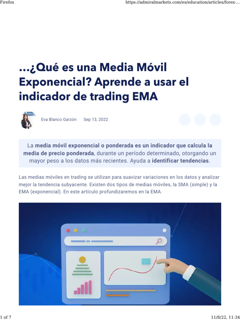 Guía sobre la Media Móvil Exponencial | PDF | Media móvil