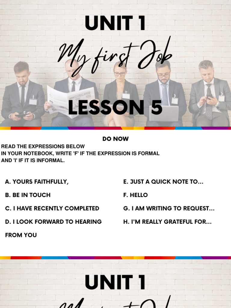 Unit 1 - Lesson 5 - 11th | PDF | Creativity | Cognition