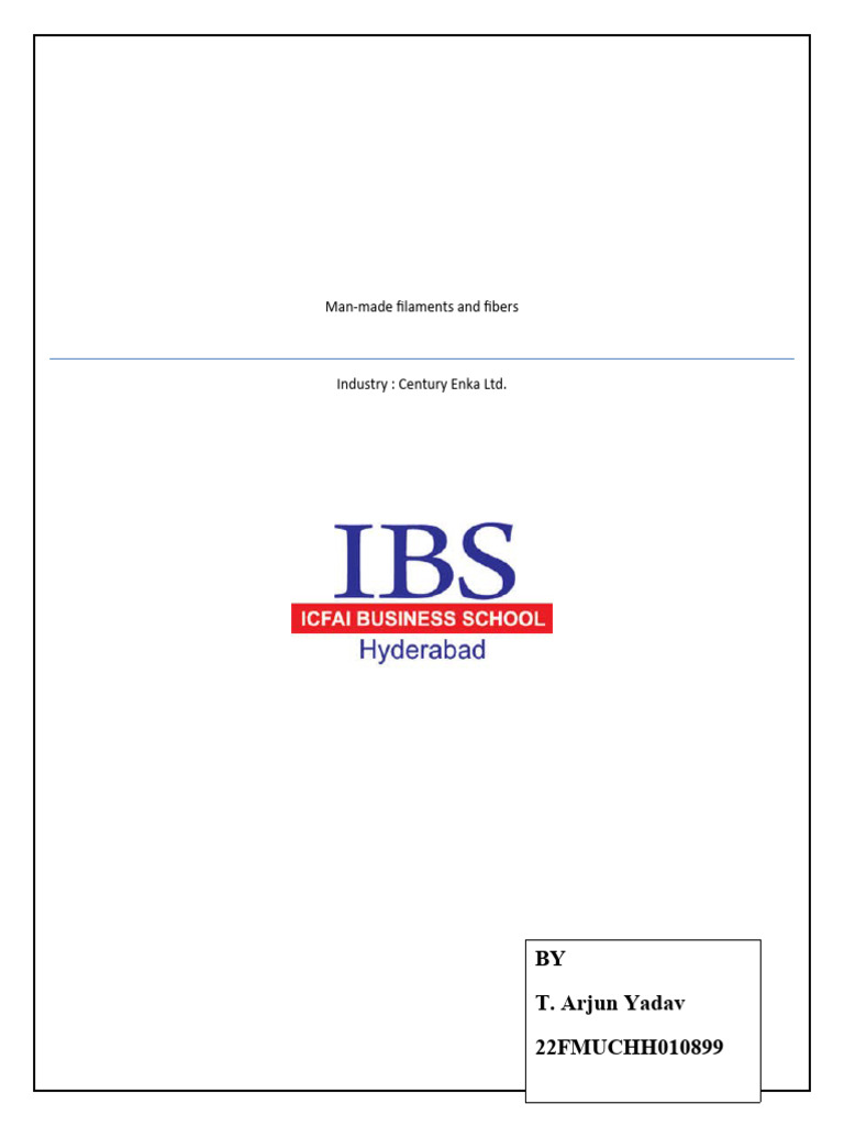 Man-Made Filaments and Fibers: BY T. Arjun Yadav 22FMUCHH010899 | PDF ...