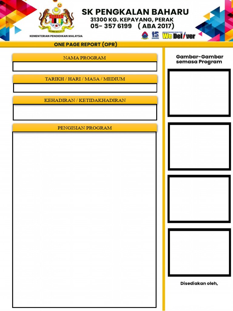 OPR-tapak Kosong | PDF
