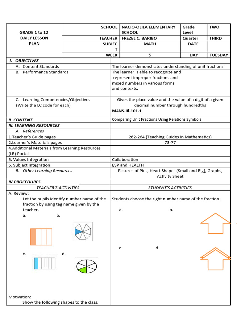 Frezel LP Math No.1 | PDF | Learning | Teachers