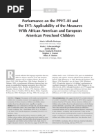 PPVT 5 and Evt 3 Whats Changed | PDF