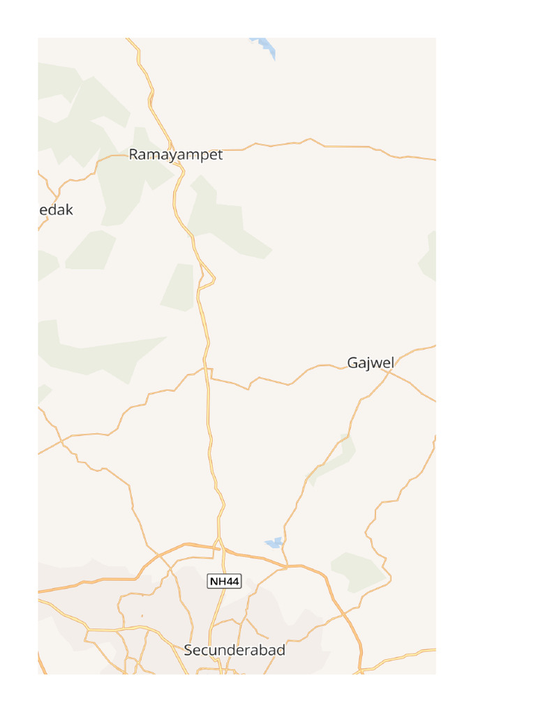 Hyderabad Map | PDF