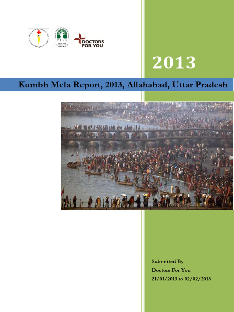 Kumbh Mela Final Report 2013 | PDF | Medicine