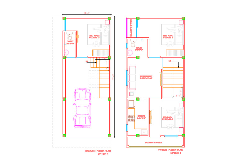 14X35 LAYOUT PLAN OP-1-Model | PDF
