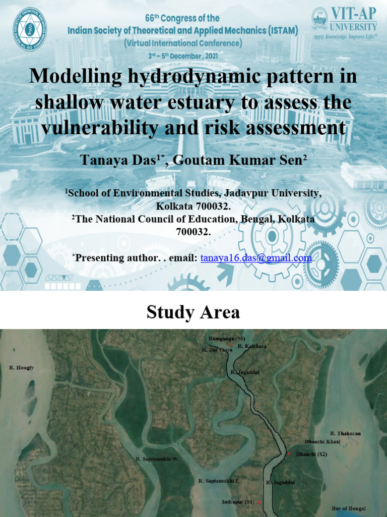 ISTAM66 2021 Tanaya Das Presentation1 | PDF | Estuary | Tide