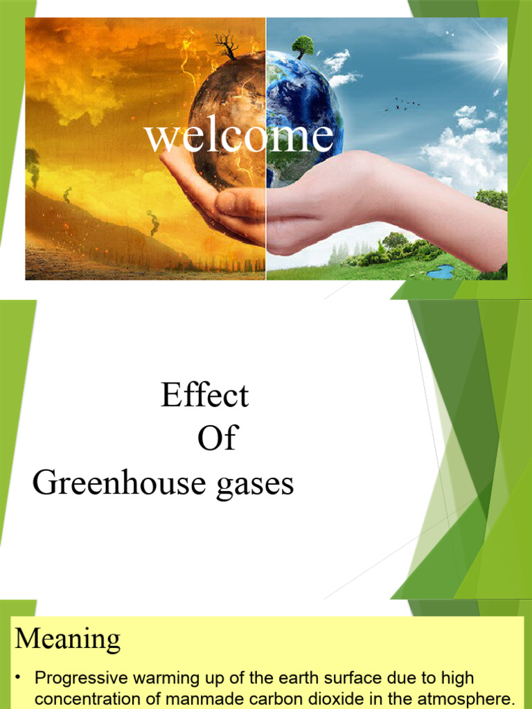 Greenhouse Gases: Effects & Solutions | PDF
