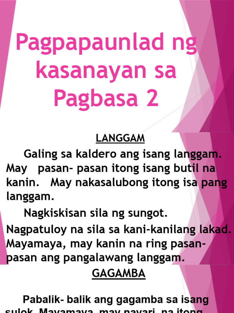 Pagpapaunald Sa Pabasa 2 | PDF