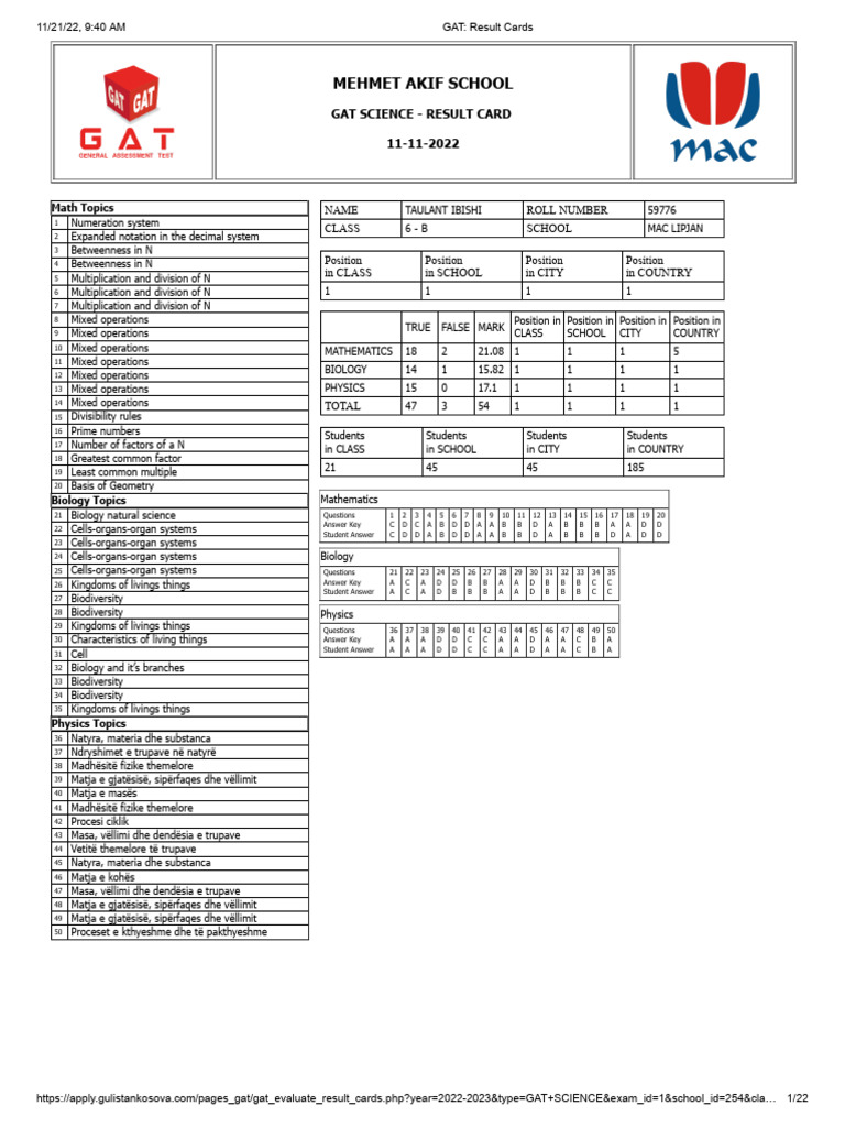 6B Science | PDF | Mathematics | Multiplication