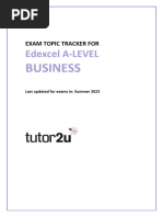 Pearson-Edexcel-Alevel-Business-Question-Mapping EXAM TRACKER ALEVEL ...