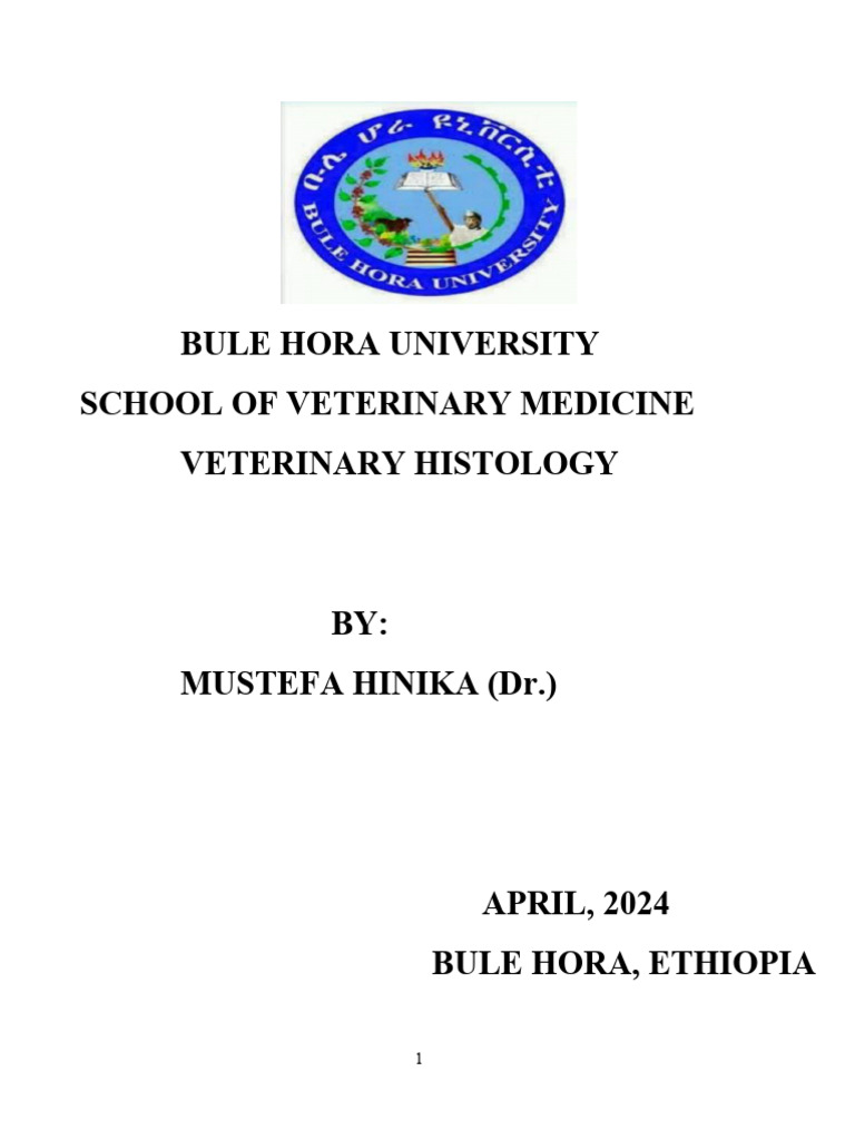 New DVM Curriculum 2021 | PDF | Tissue (Biology) | Histology