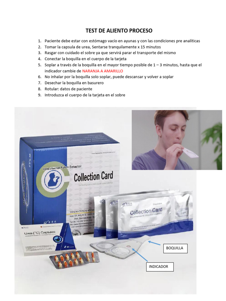 Test de Aliento Proceso | PDF