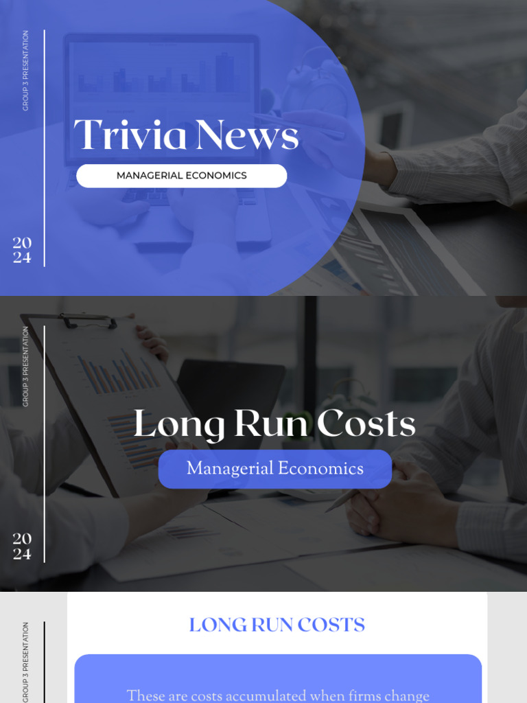 Module 20 - LONG RUN COSTS | PDF | Economies Of Scale | Production And ...