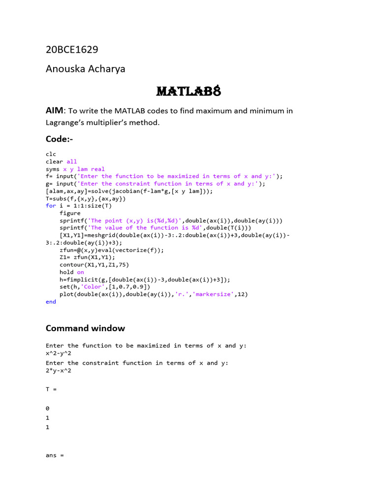 Matlab8 Pdf Applied Mathematics Algorithms 5904