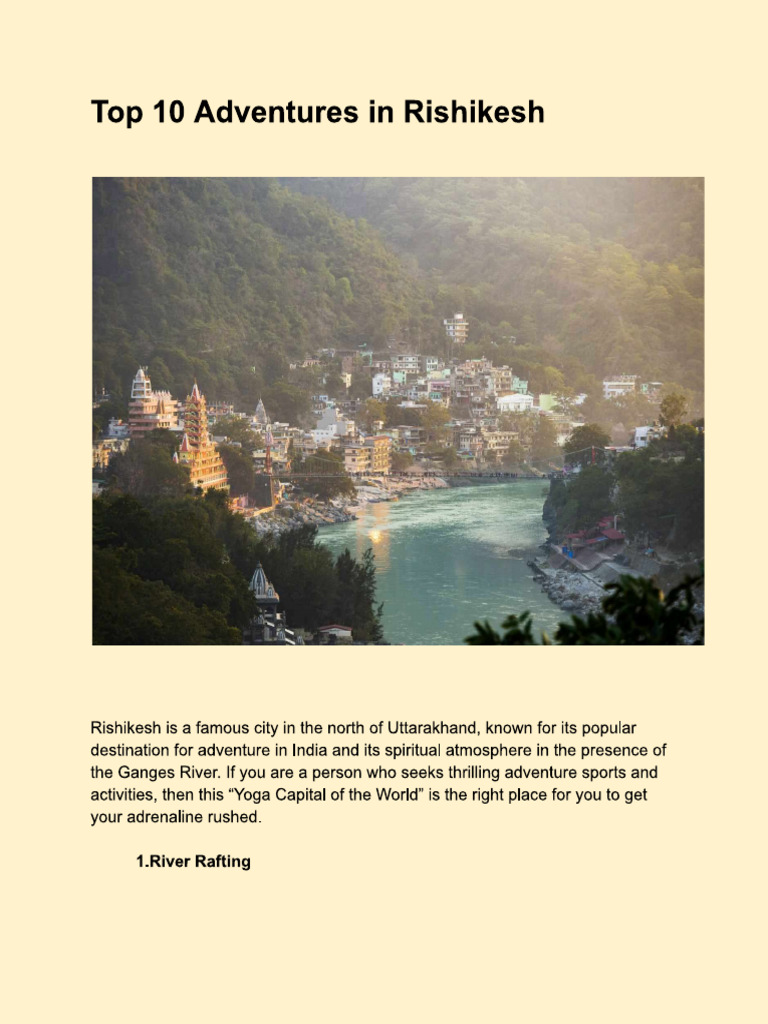 Rishikesh | PDF