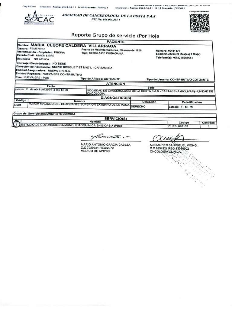 Autorizaciones María Caldera | PDF
