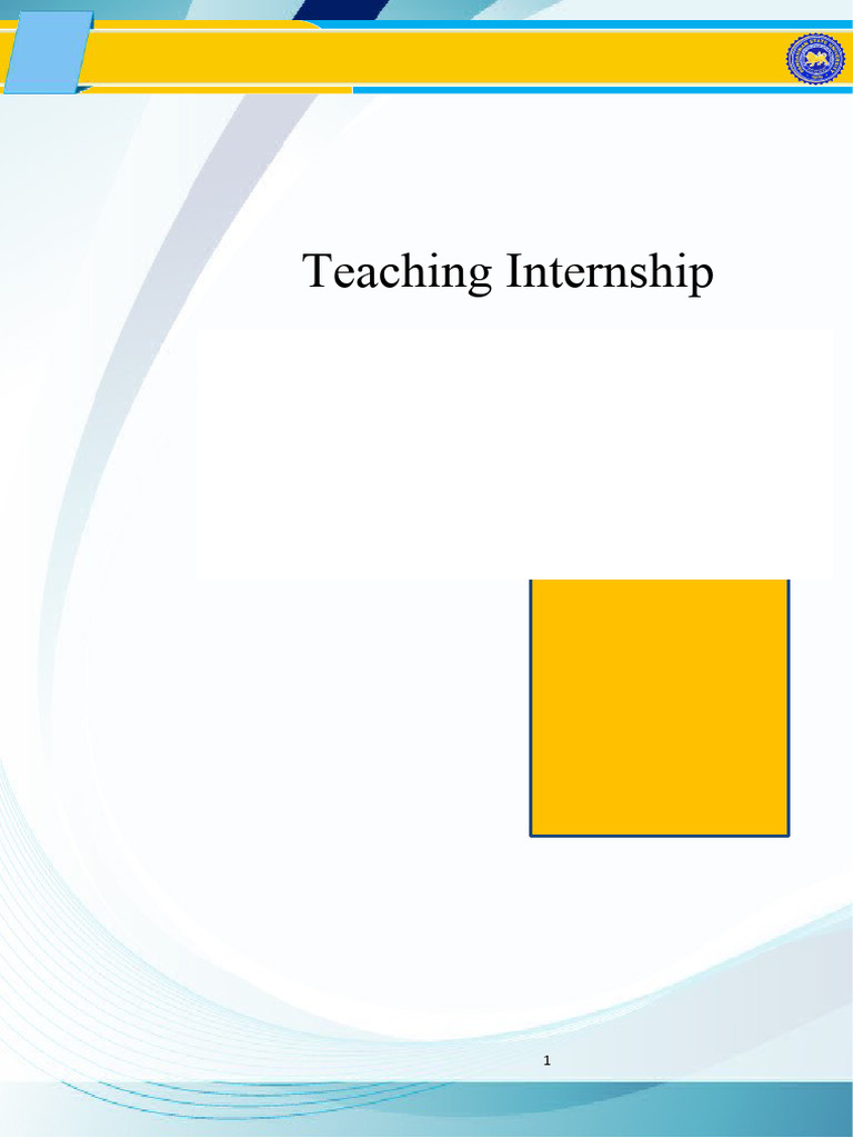 Teaching Internship ePortfolio Overview | PDF | Cybercrime | Teachers