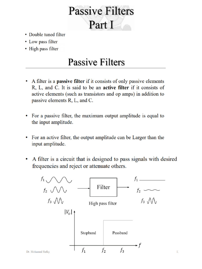 Filters | PDF