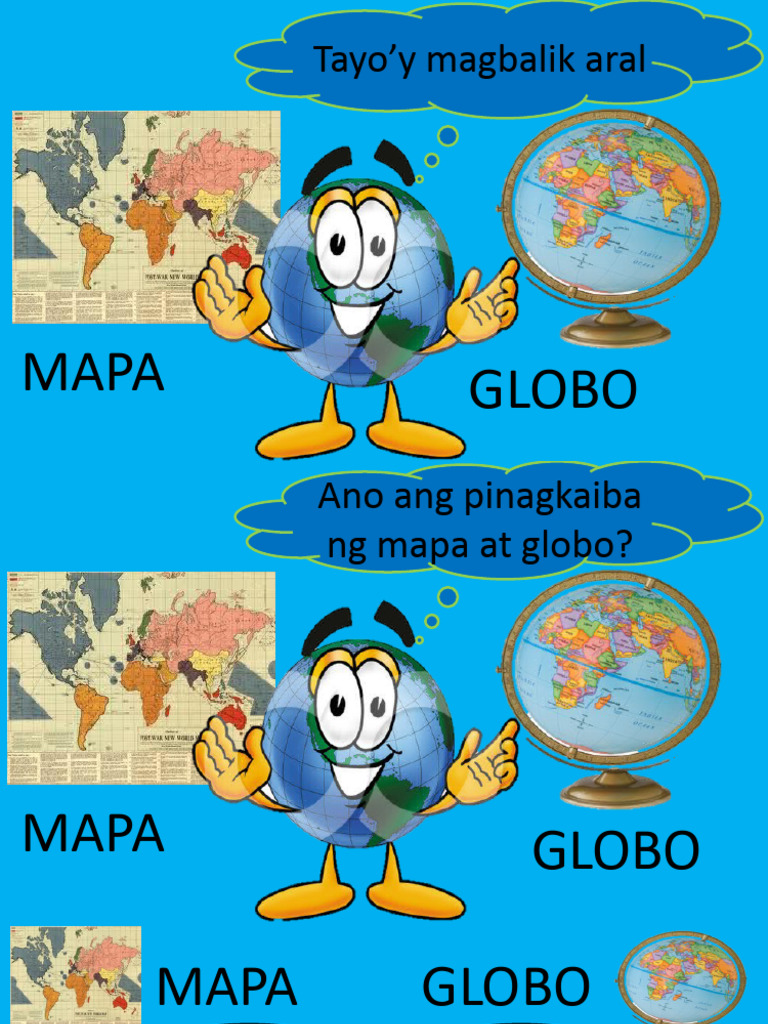 Grdae 7 Mga Guhit Sa Globo | PDF