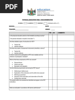 Life Orientation Assessment Plan 2025 | PDF