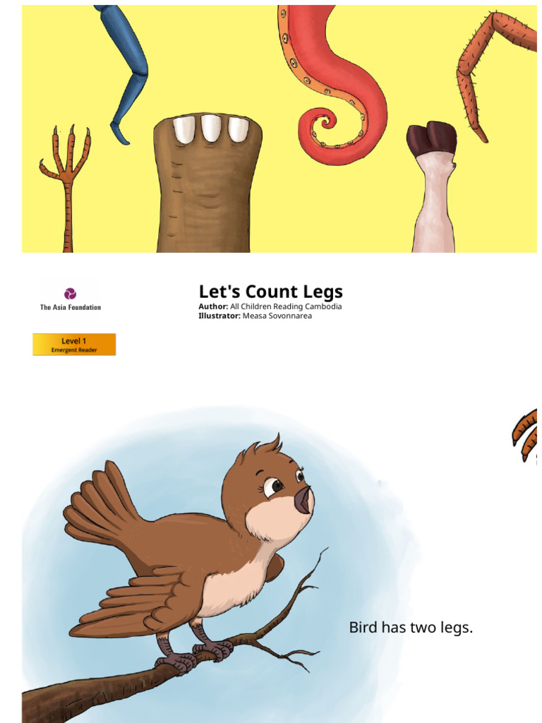 Let's Count Legs | PDF | Creative Commons License | Books