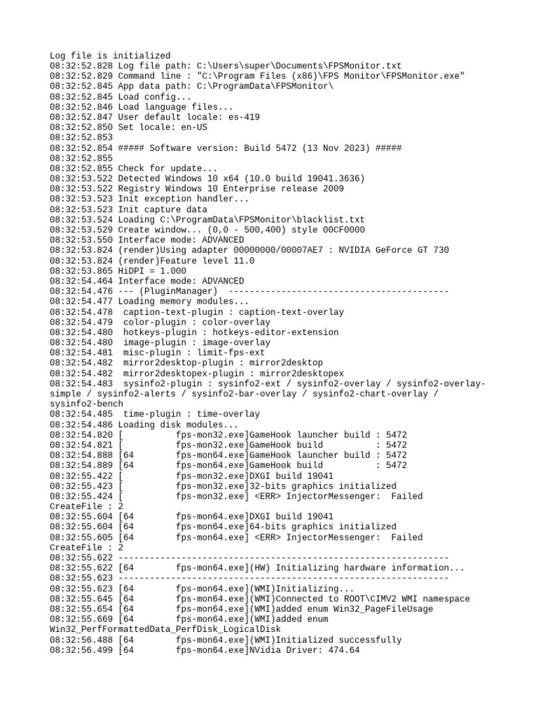 FPSMonitor | PDF | Graphics Processing Unit | Windows Registry