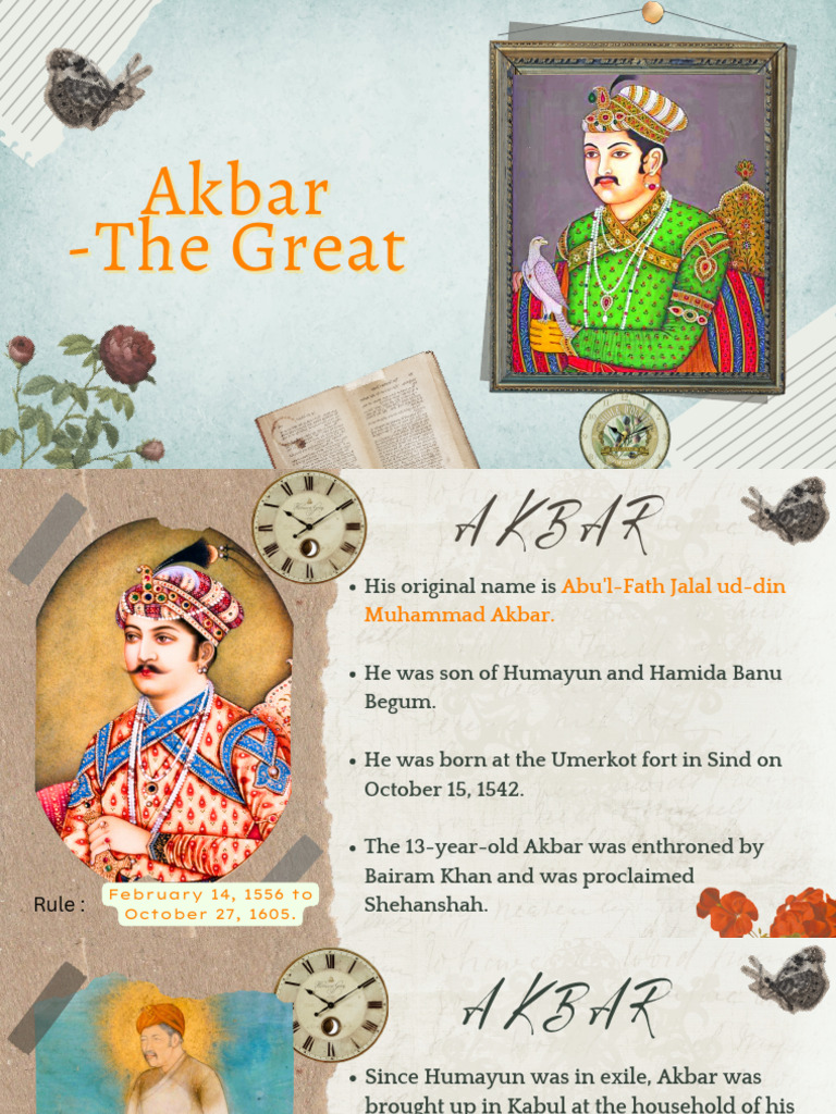 Akbar The Great | PDF | History | Religion & Spirituality
