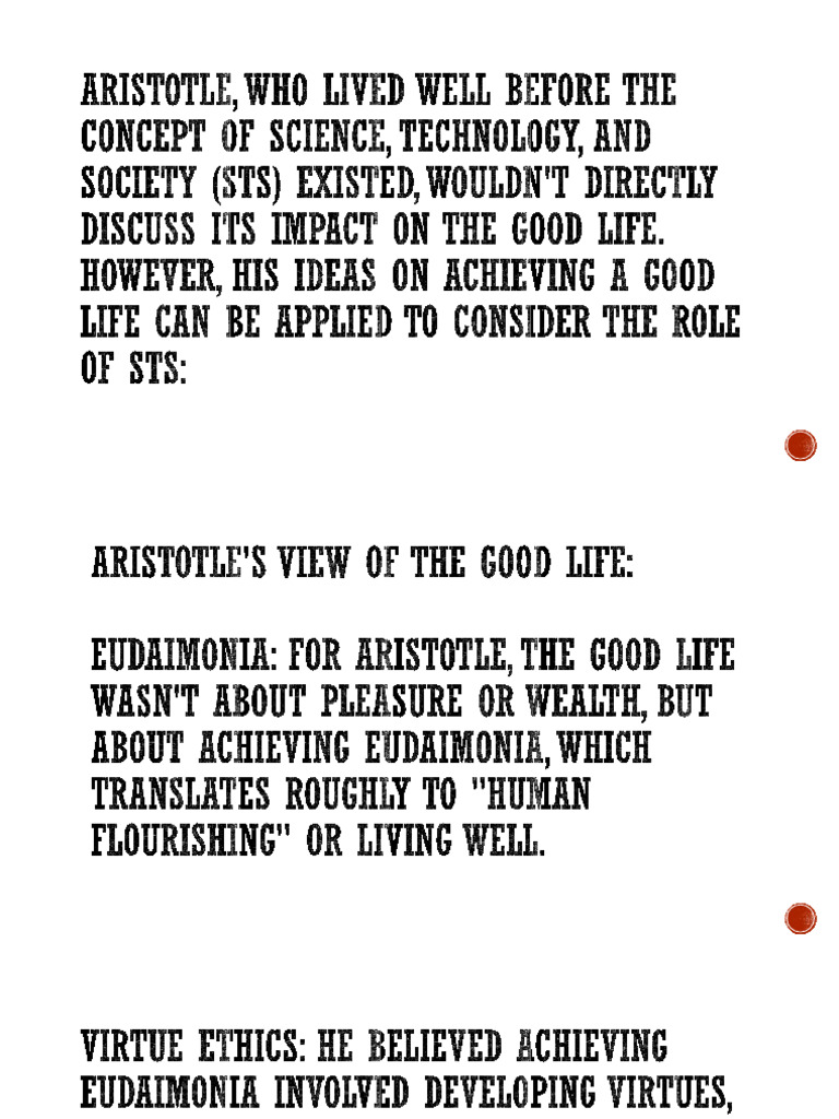 Midterm Aristotle Good Life PDF | PDF