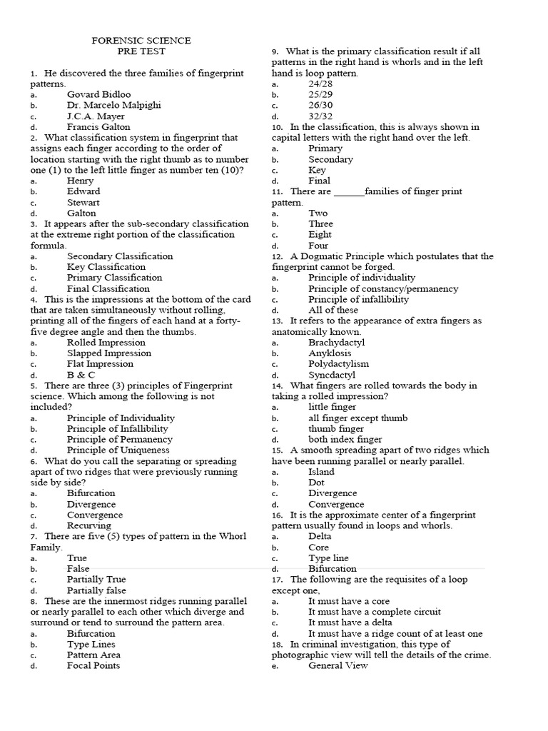 FS-PRE-TEST | PDF | Gun Barrel | Cartridge (Firearms)