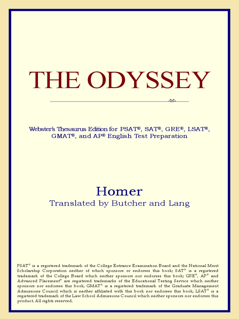 The Odyssey | PDF | Odysseus | Trojan War