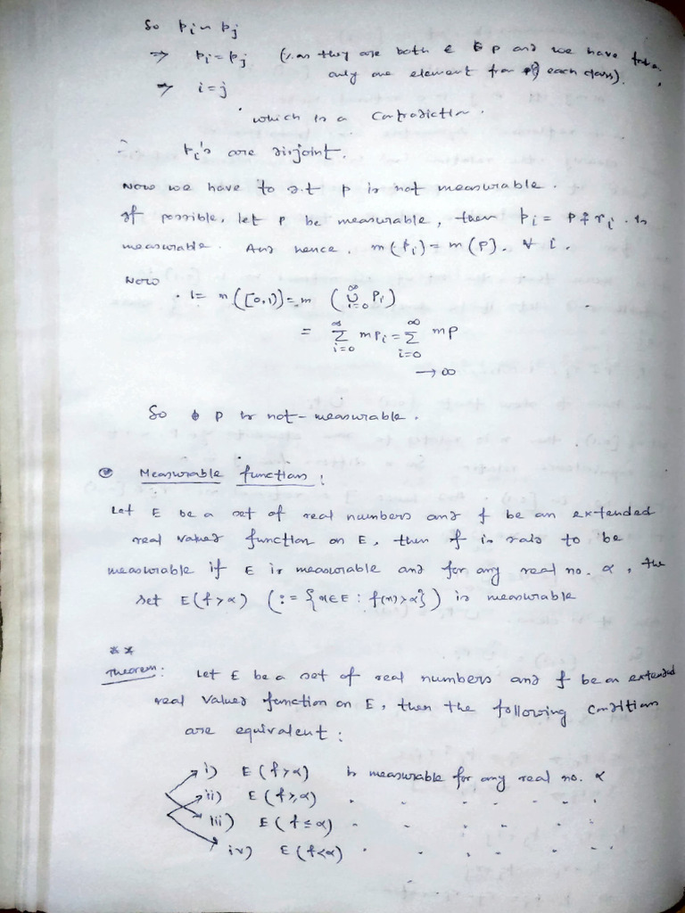 Measurable Function | PDF Measurable Function | PDF