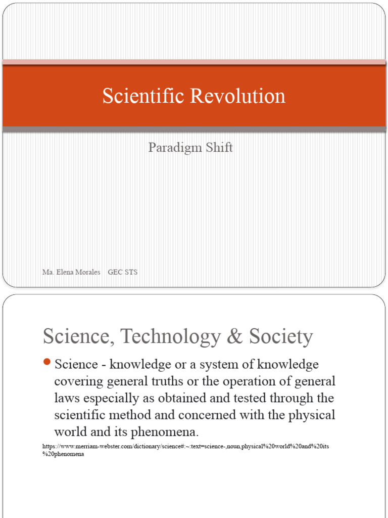 Scientific Revolution | PDF | Science | Scientific Revolution