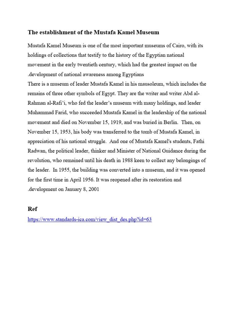 Mustafa Kamel | PDF | History