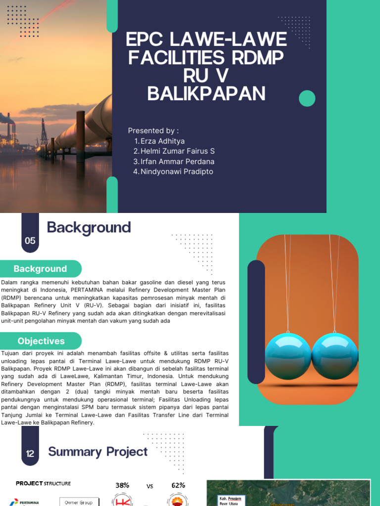 Rencana Manajemen Proyek RDMP Lawe-Lawe | PDF
