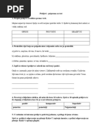 Priprema Za INICIJALNI ISPIT ZNANJA Za 5.r.HJ | PDF