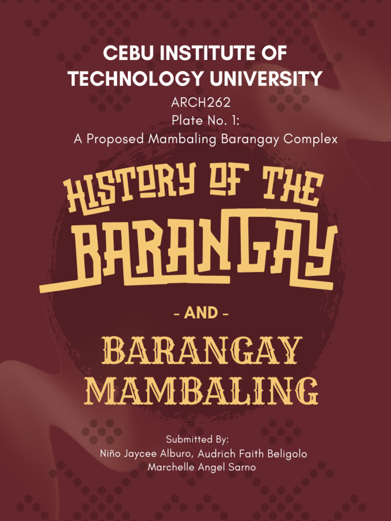 Barangay Mambaling History Research | PDF