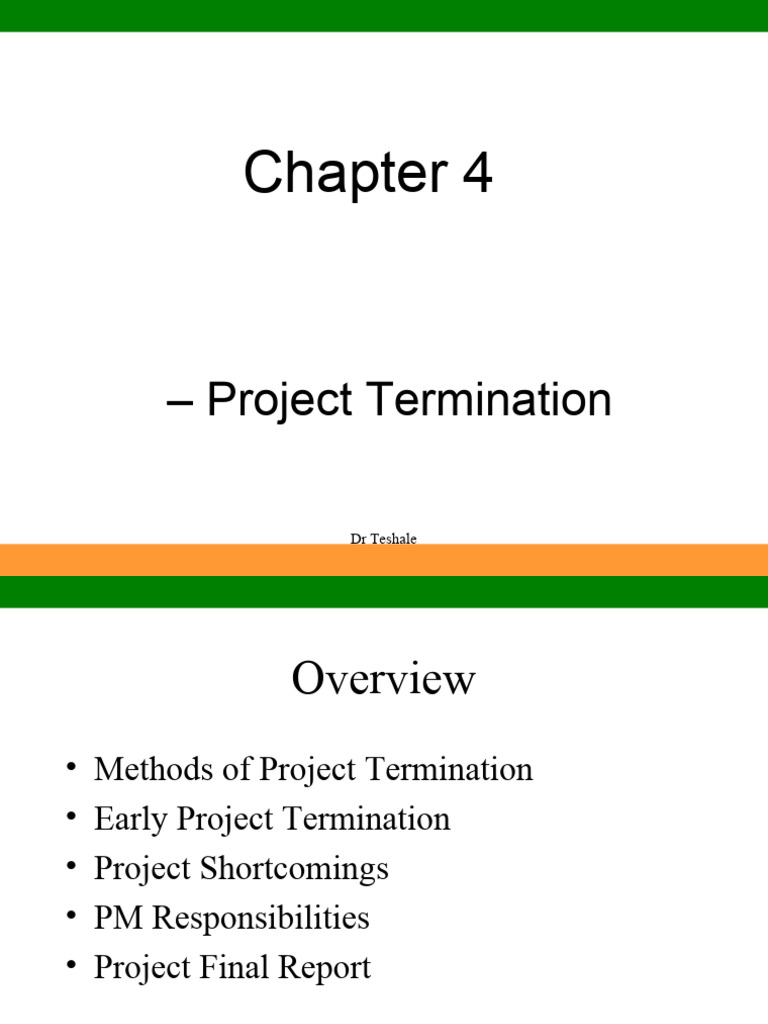 CH 4 | PDF | Project Management | Business