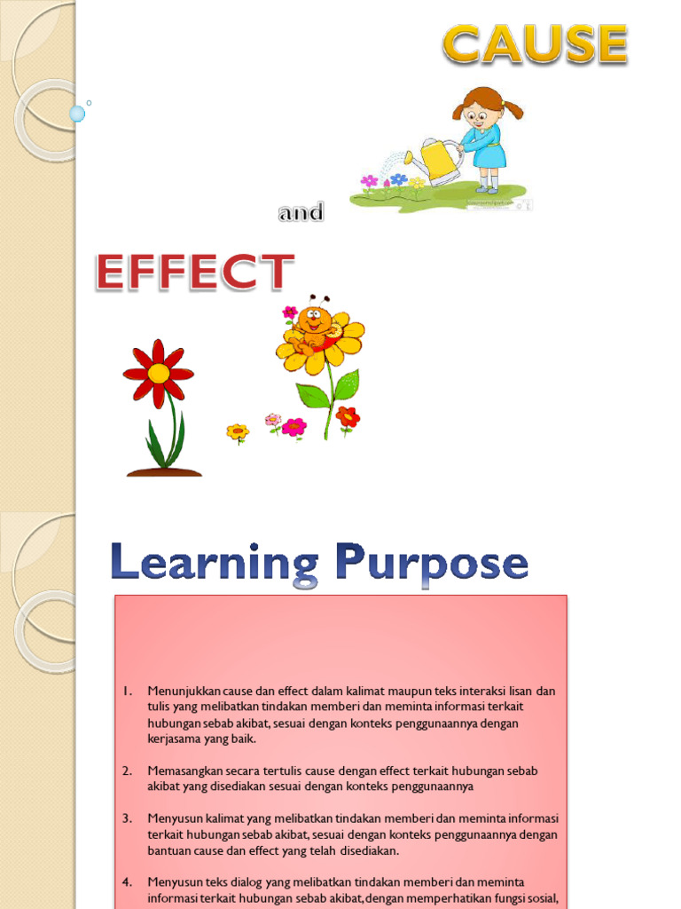 CAUSE and EFFECT PPT For Students | PDF | Bullying | Linguistics