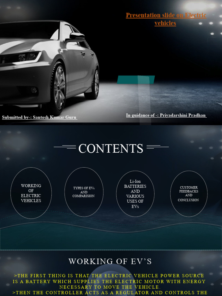 Santosh Guru Regd No - 2101287494 | PDF | Electric Vehicle | Rechargeable Battery