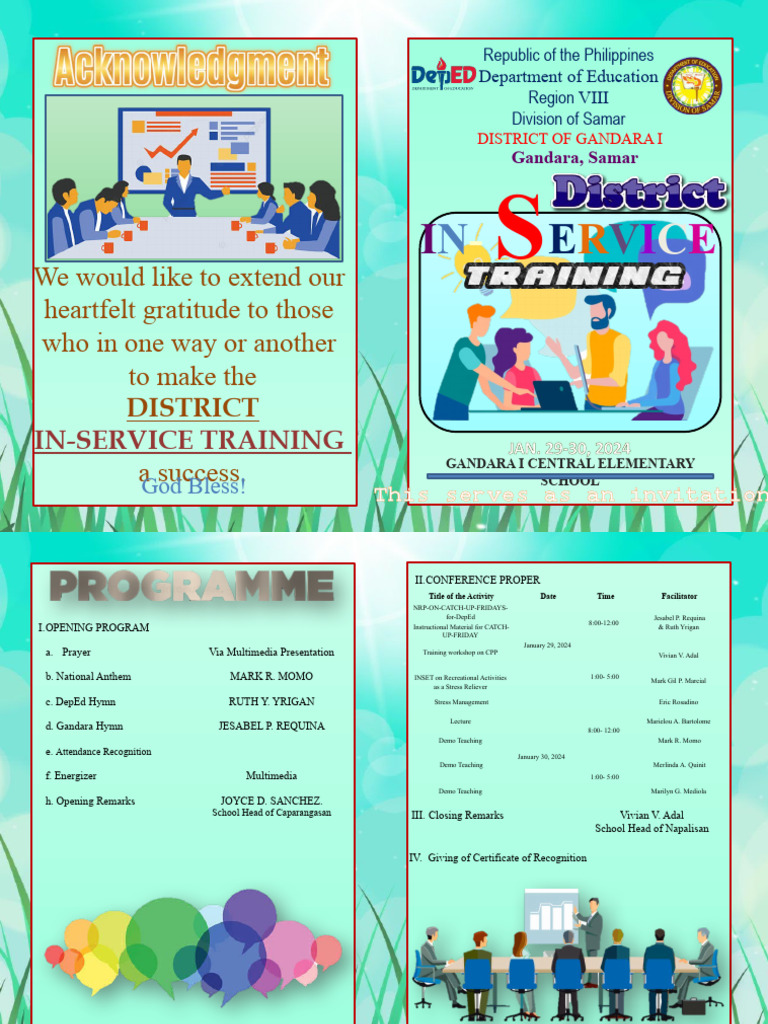 Division In-Service Training | PDF