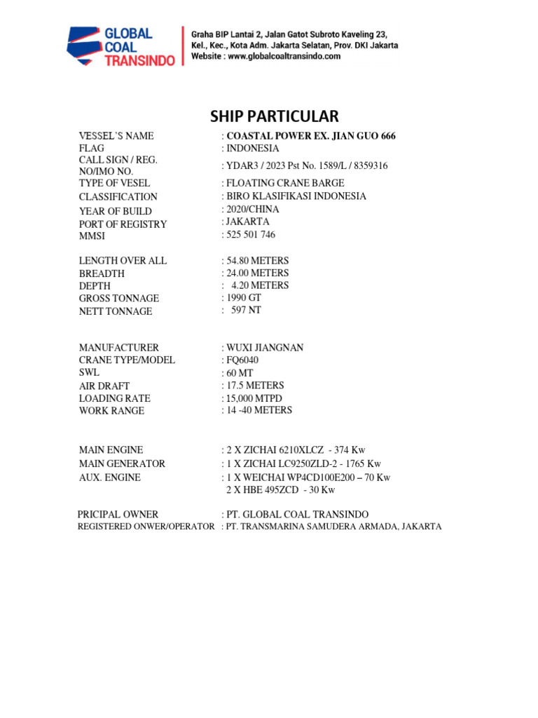 XXX Kapal Ship | PDF | Technology & Engineering