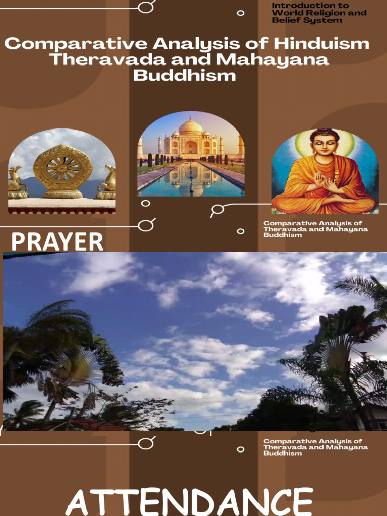 COT_INTRO TO WORLD RELIGION_COMPARATIVE ANALYSIS OF Theravada Buddhism and Mahayana Buddhism ...
