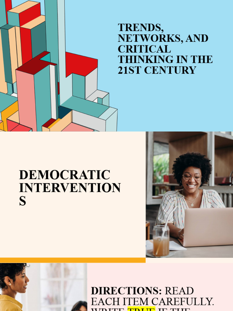 TRENDS_Q4_W1 | PDF | Democracy | Political Ideologies