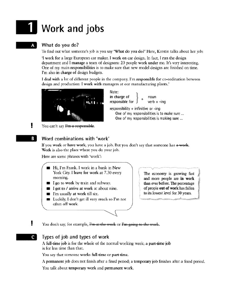 Business English Unit 1 | PDF
