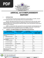 State of The School Address Sample | PDF | Learning